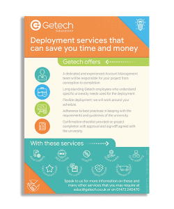 Getech deployment services that can save you time and money | Getech