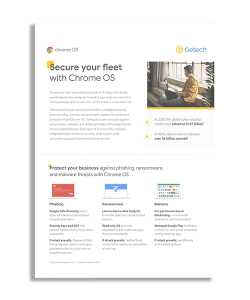 Secure your fleet with Chrome OS | Getech
